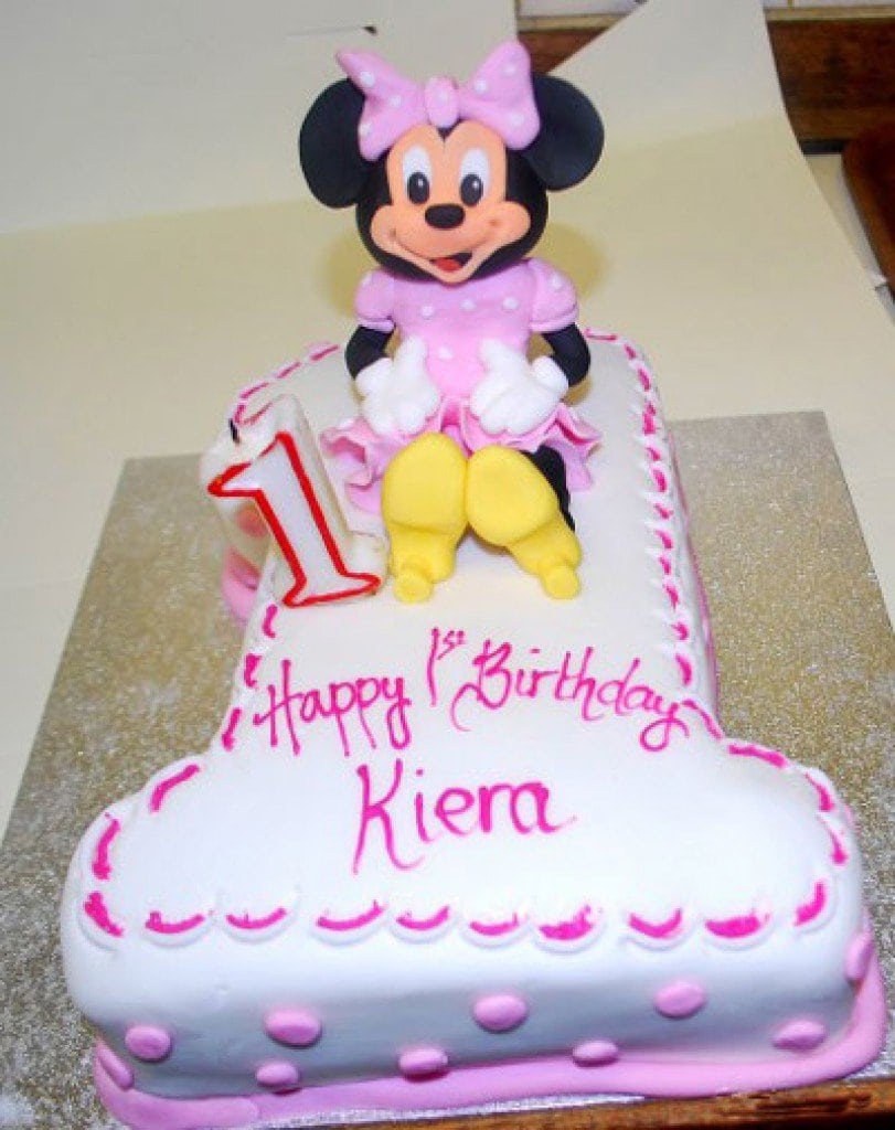 Minnie Mouse Christening Invitations