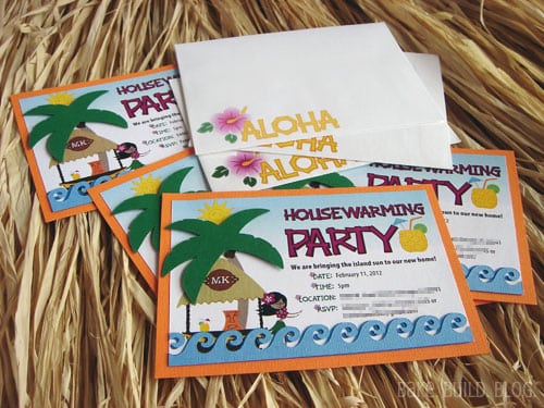 Housewarming Invitations Hawaiian