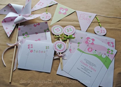 Printables Invitations Kits