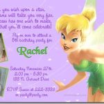 Tinkerbell Invitation Template